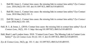 Journal Reference Style – Formatting with Mendeley | Sengi